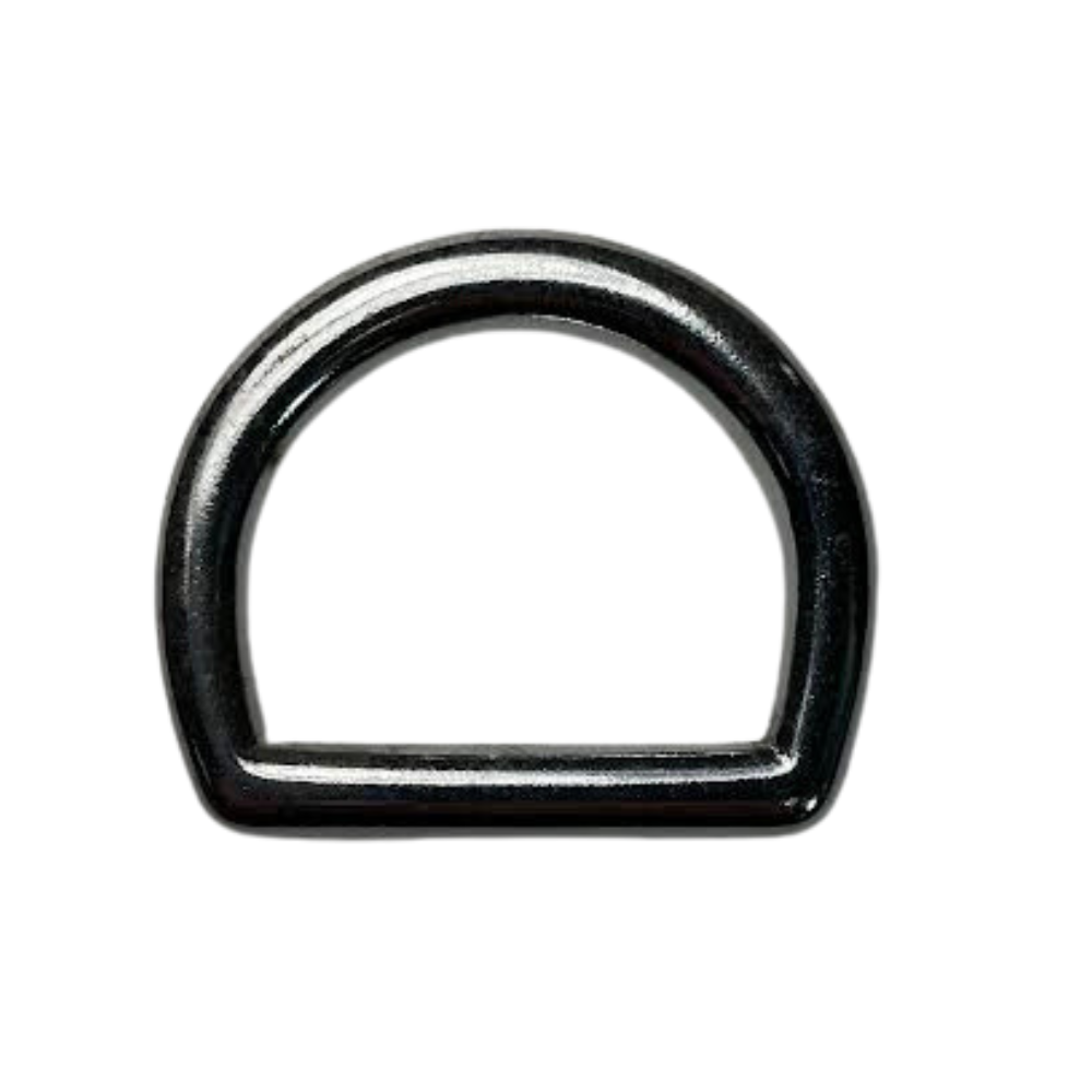 #325 Chrome Brass Dee Ring 1-1/4" (special order)