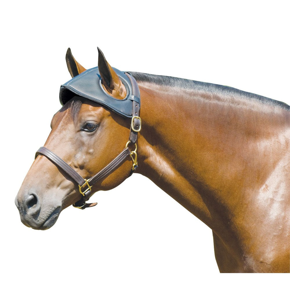 Leather Horse Head Bumper with Felt Lining